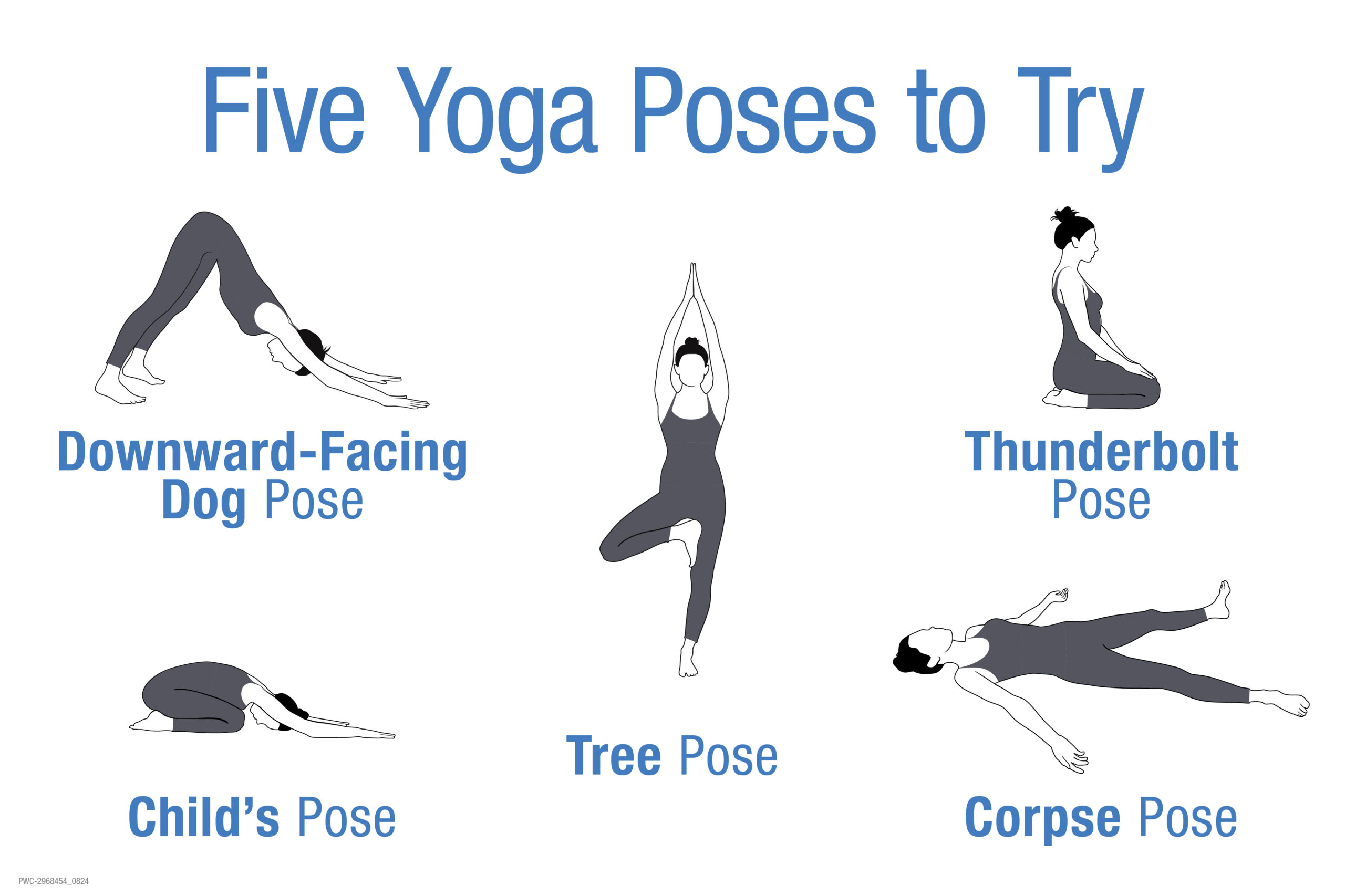 Five Yoga Poses to Try - CDPHP® Fitness Connect℠ at the Ciccotti Center