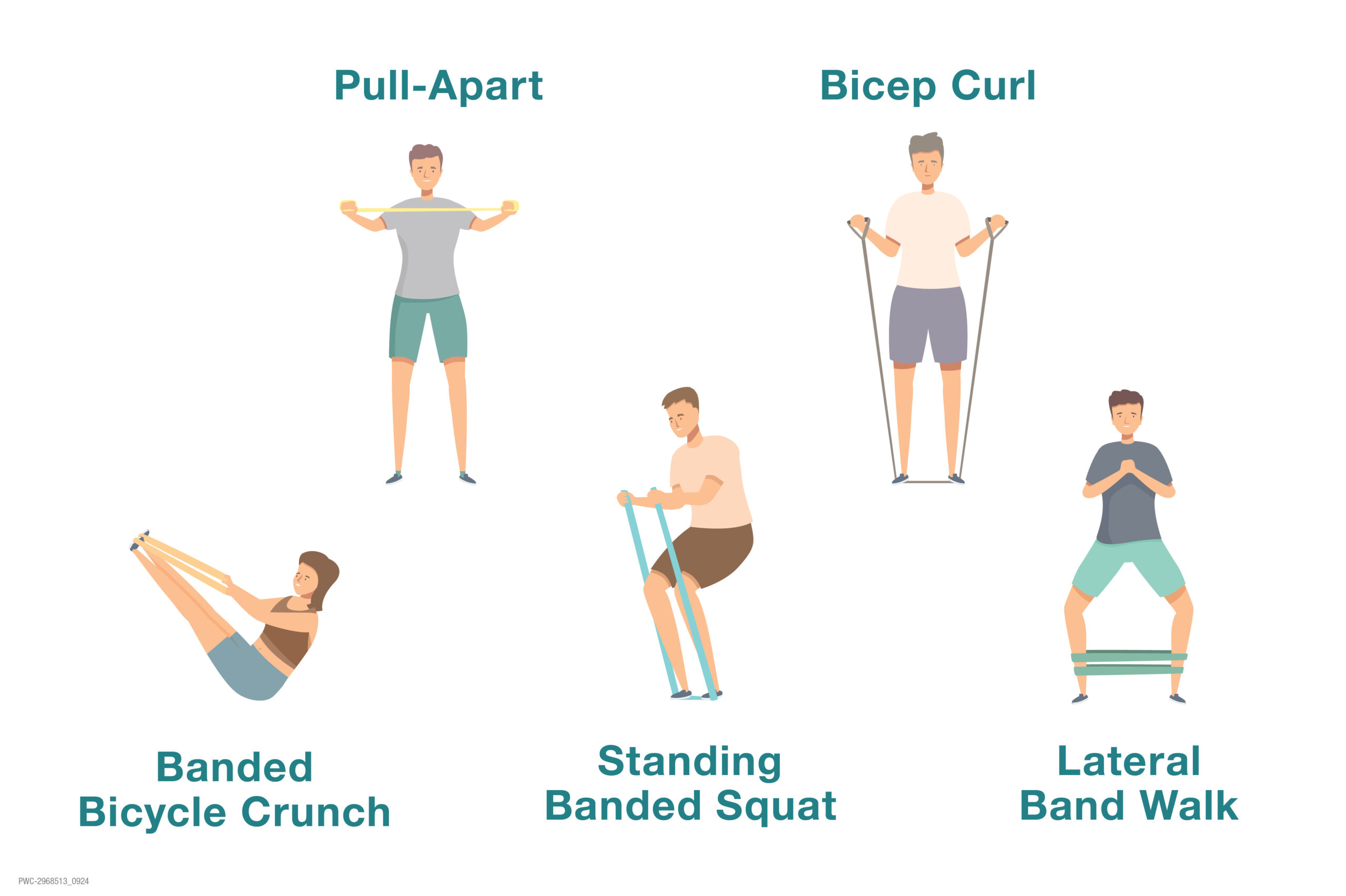 5 Exercise Band Workouts to Try - CDPHP® Fitness Connect℠ at the ...